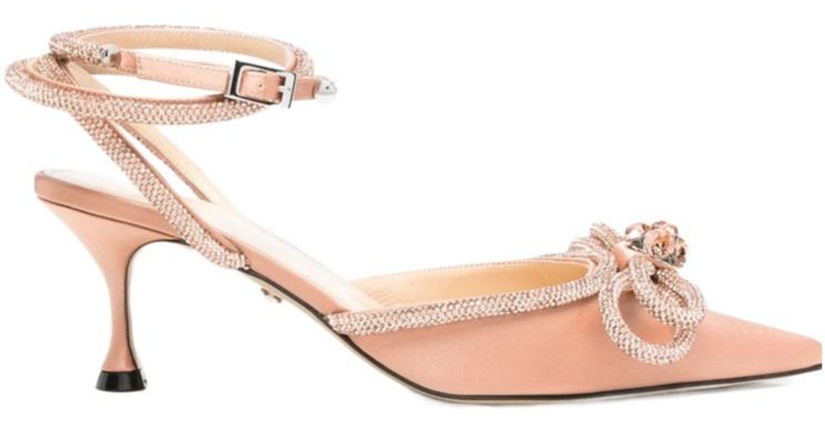 Mach & Mach Stiletto High Heel Sandals in Pink | Lyst