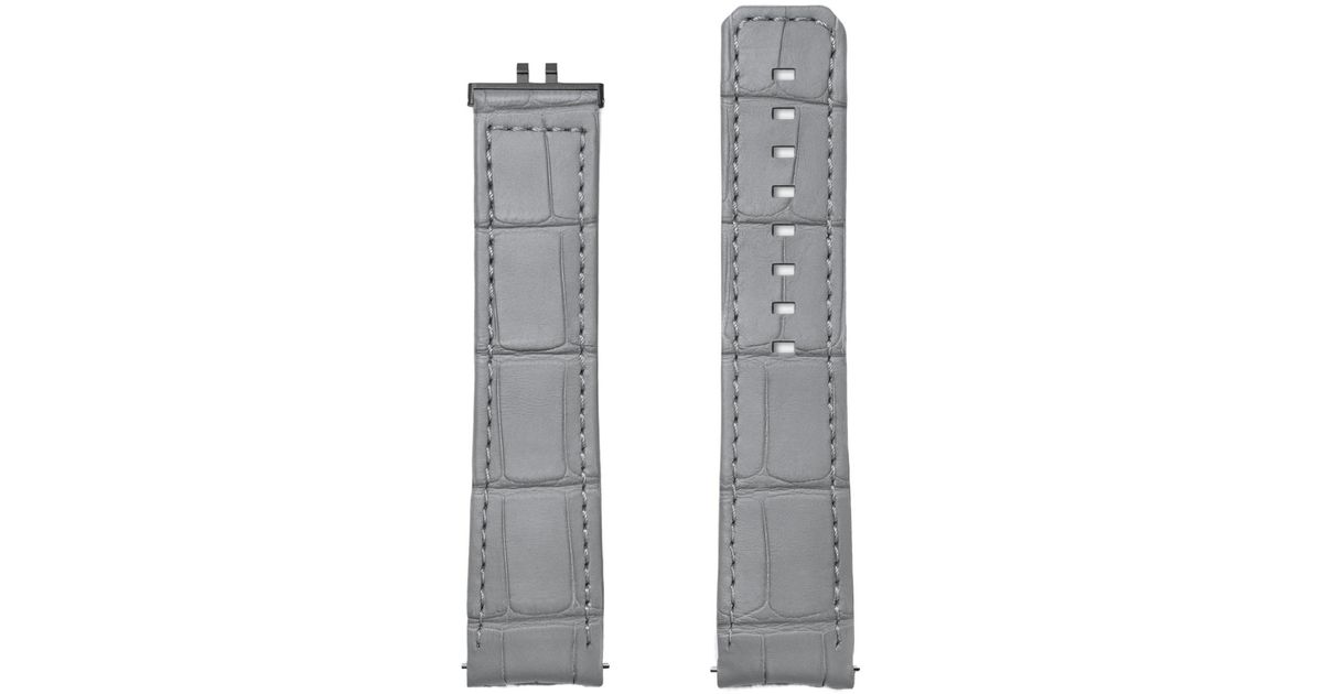 Dior Rectangular Watch Strap in White | Lyst