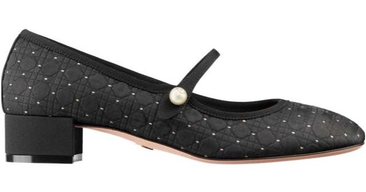 Dior Ballet Pump in Black | Lyst