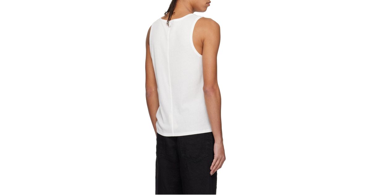 The Row Solstice Vest in White for Men | Lyst