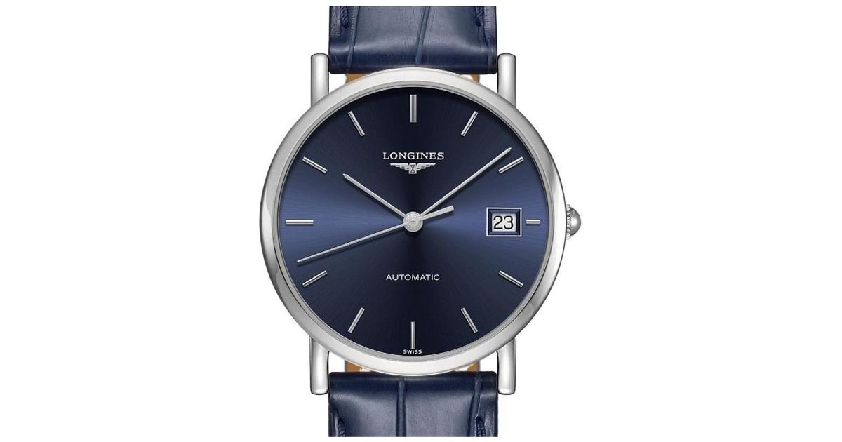 Longines Brand New Burson Watches in Blue for Men | Lyst
