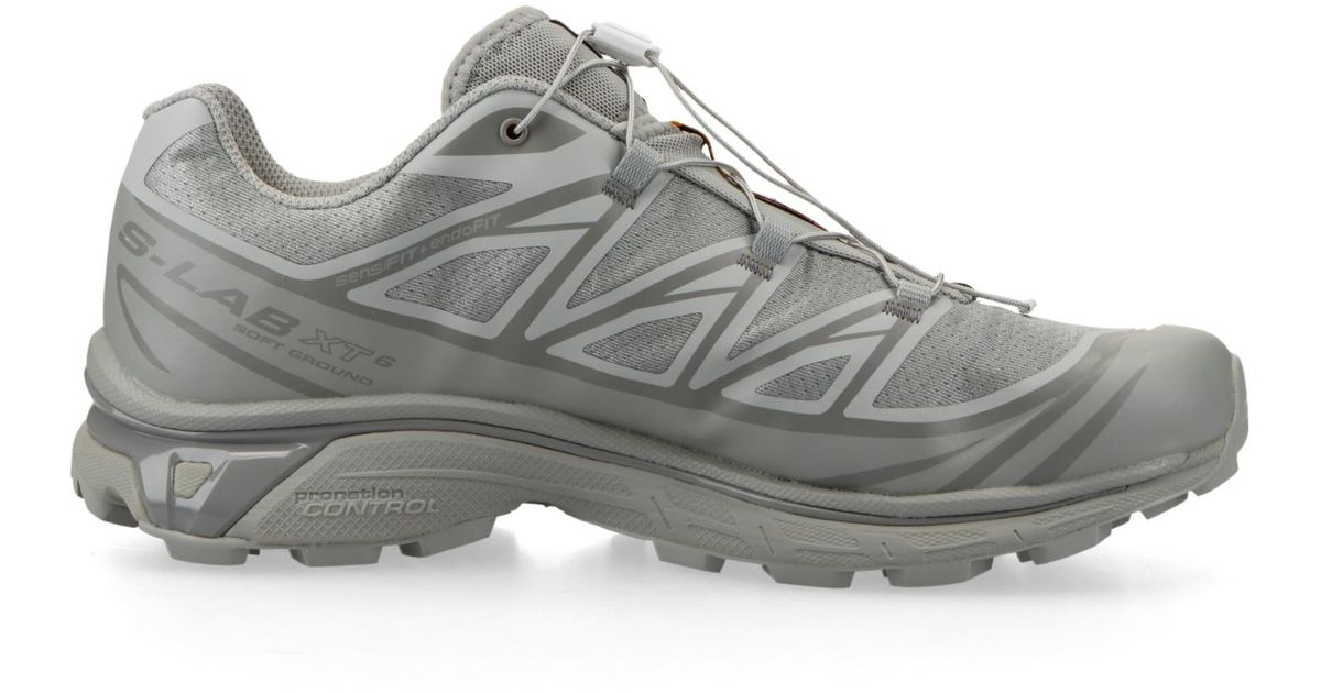 Salomon Lab Xt-6 Panelled Mesh Sneakers in Gray for Men | Lyst