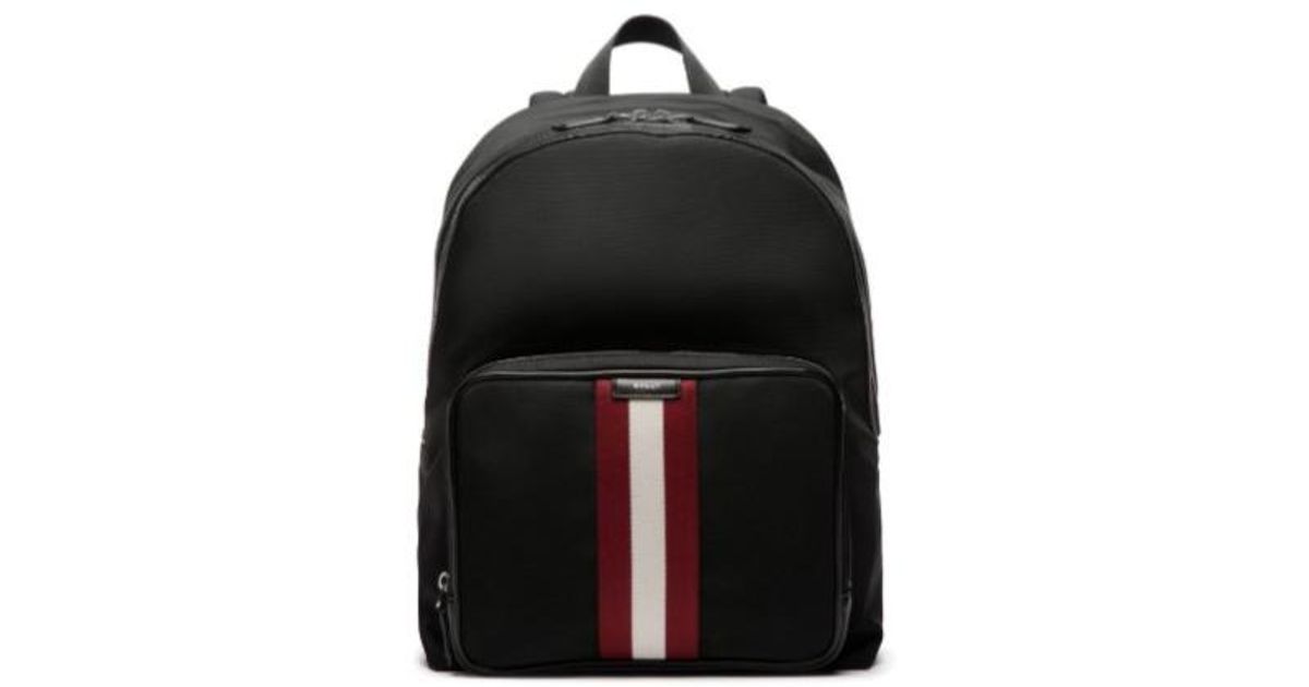 Bally Zippered Backpack in Black for Men | Lyst