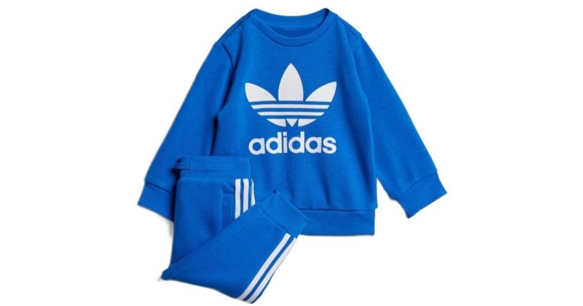 adidas Originals Sweater Pants Two-Piece Package in Blue | Lyst