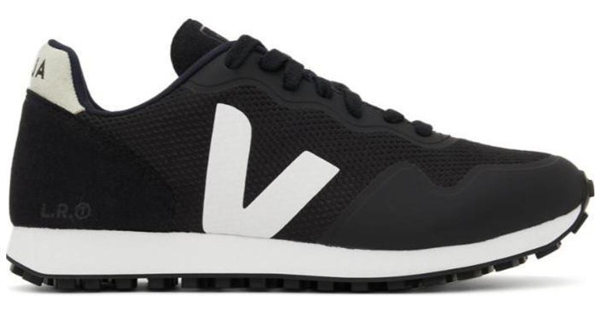 Veja Sdu B-Mesh Panelled Sneakers in Black | Lyst