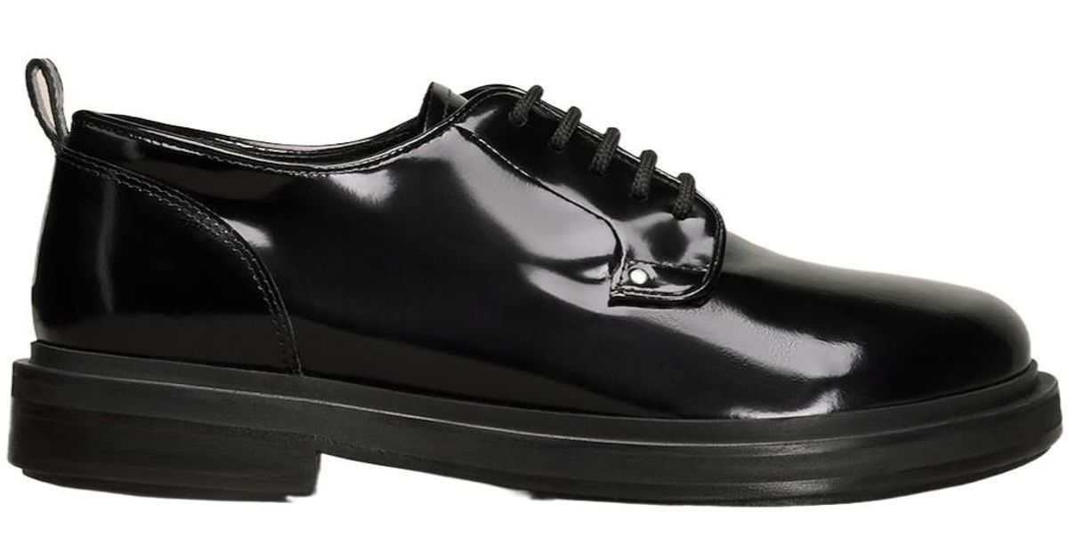 Ami Paris Ami Lace-Up Derby Shoes in Black for Men | Lyst