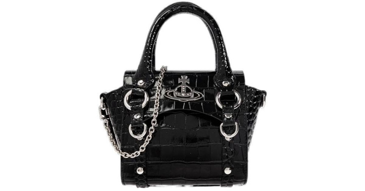 Vivienne Westwood Betty Mini Bag in Black | Lyst