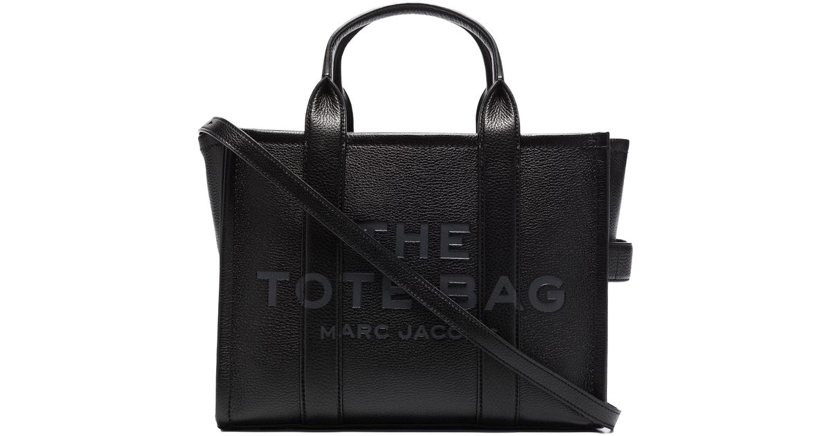Marc Jacobs Medium Cross-Body Bag With Round Handle in Black | Lyst