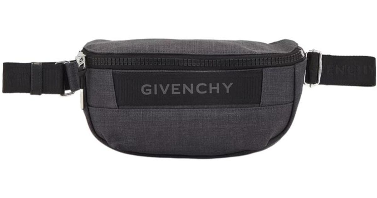 Givenchy G-Trek Zippered Waist Pack in Black for Men | Lyst