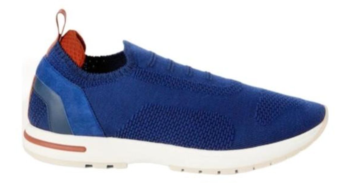 Loro Piana Lp Flexy Low-Top Sneakers in Blue | Lyst