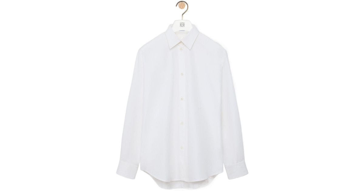 Loewe Shirt in White | Lyst