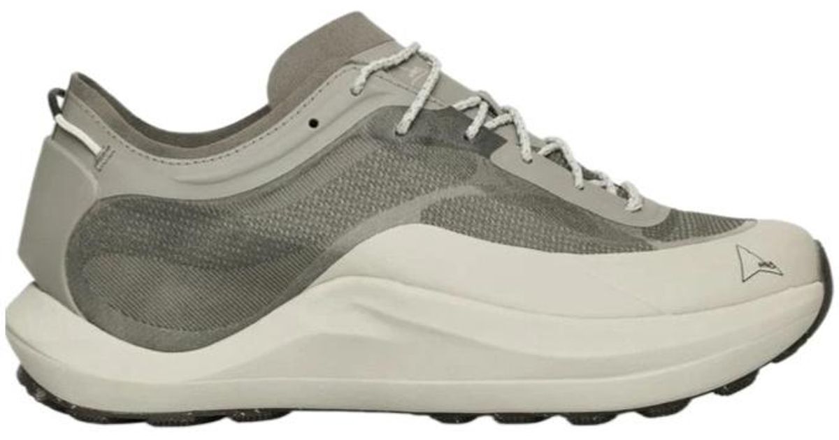 Roa Sella Round-Head Sneakers in Gray for Men | Lyst