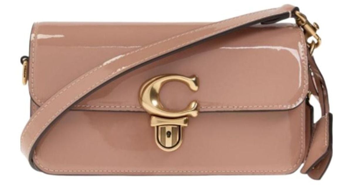 COACH Studio Shoulder Bag in Brown | Lyst