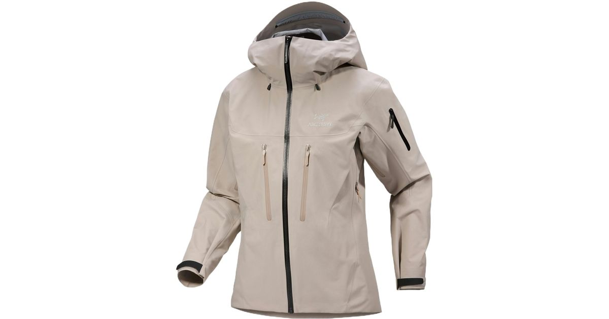 Arc'teryx Alpha Sv Waterproof Jacket in Gray | Lyst