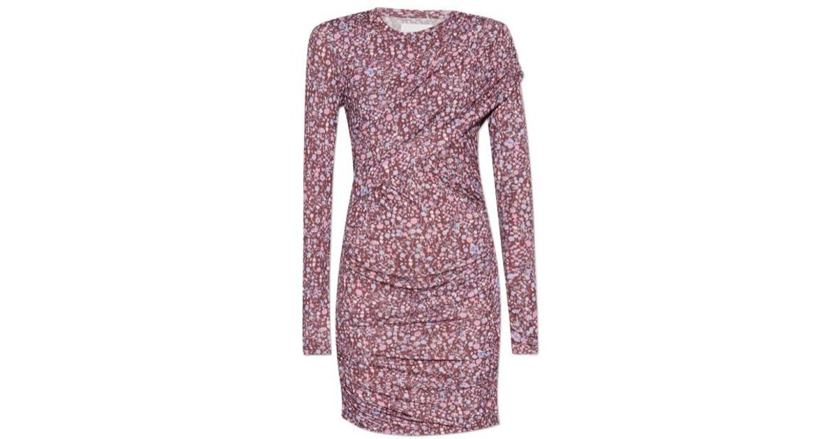 Isabel Marant Isabel Marant Étoile Denise Mini Dress in Purple | Lyst UK