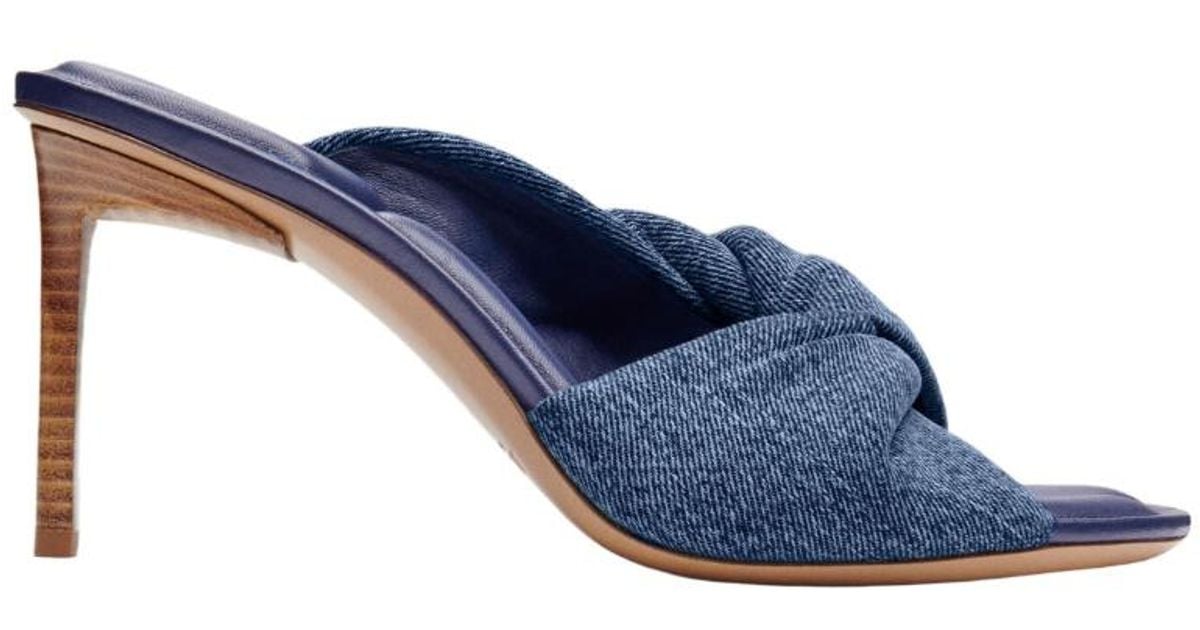 Jacquemus Les Mules Magnu 95Mm Sandals in Blue | Lyst