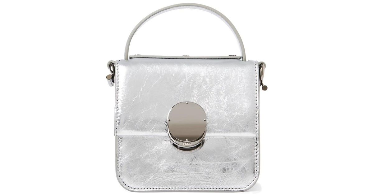 Chloé Chloé Penelope Micro Crossbody Bag in Gray | Lyst