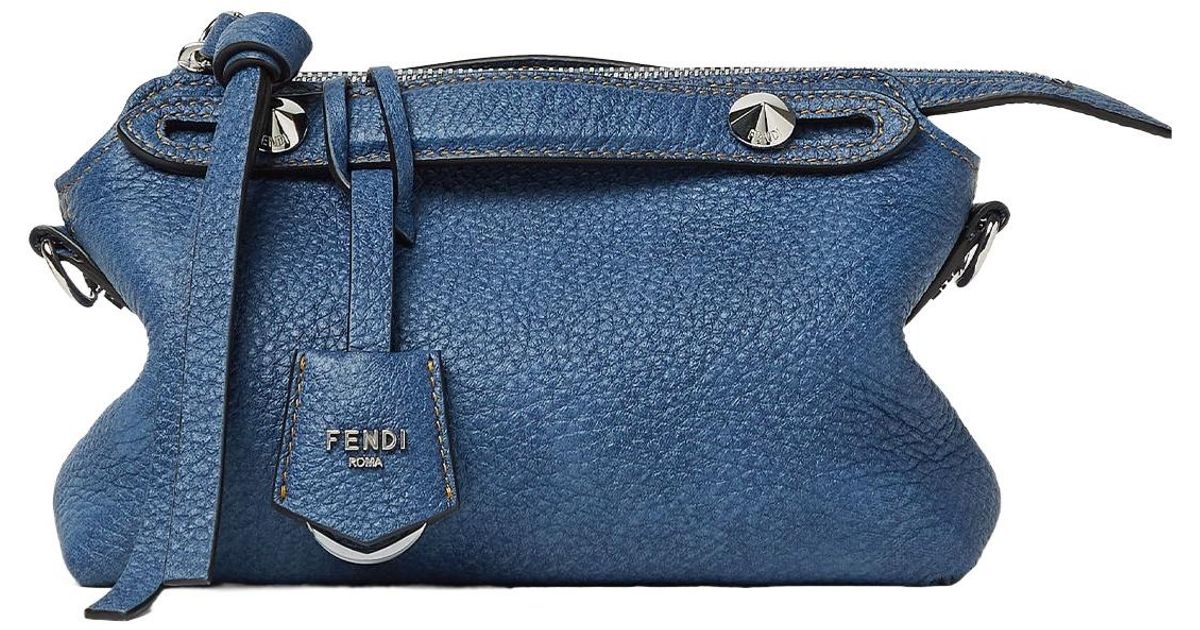 Fendi By The Way Soft Mini Handbag in Blue | Lyst