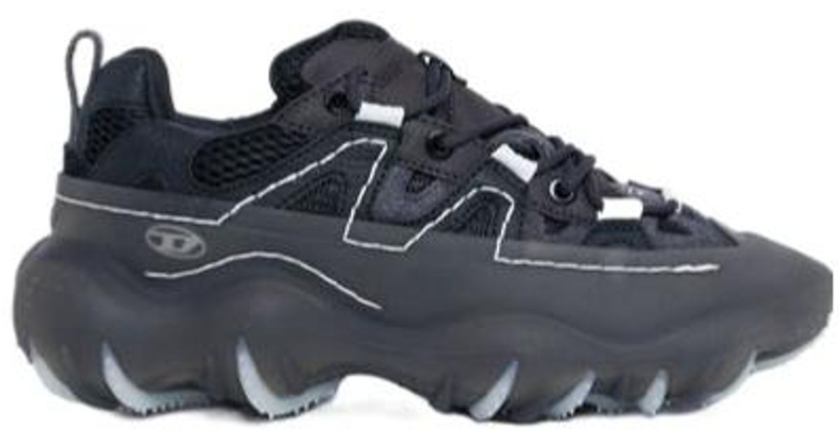 DIESEL S-Prototype Lace-Up Sneakers in Blue | Lyst