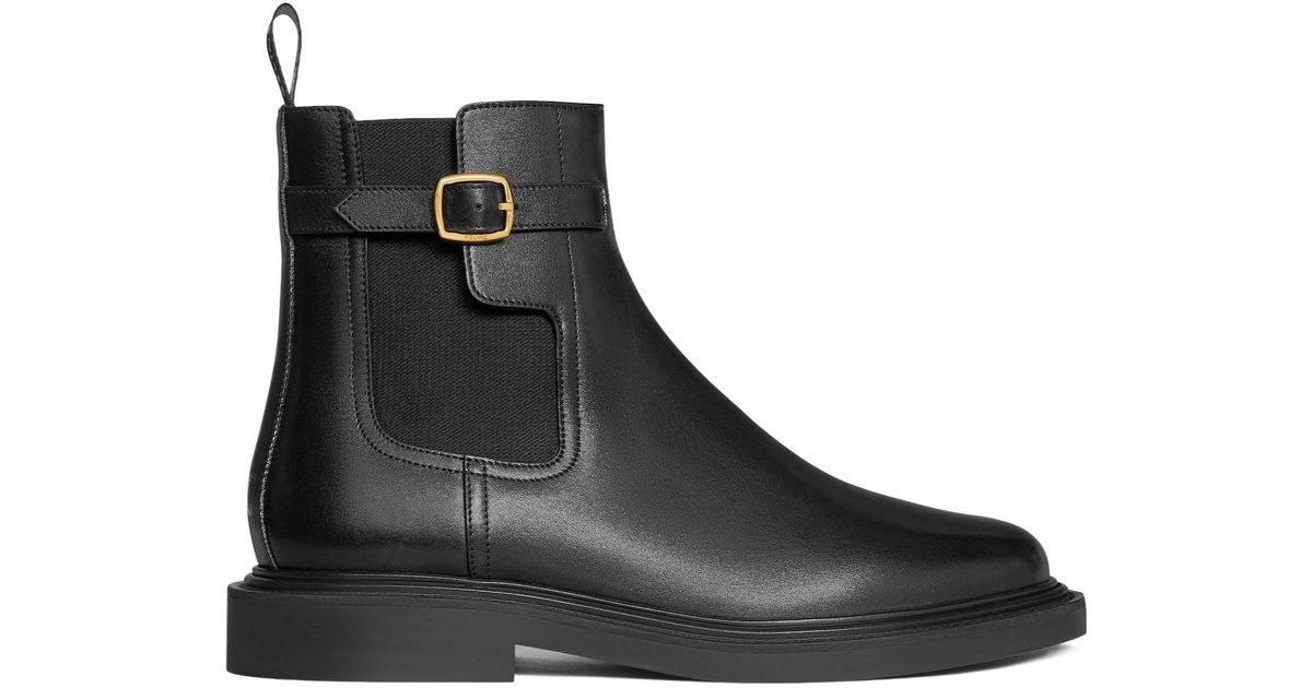 Celine Universite Chelsea Boot in Black | Lyst
