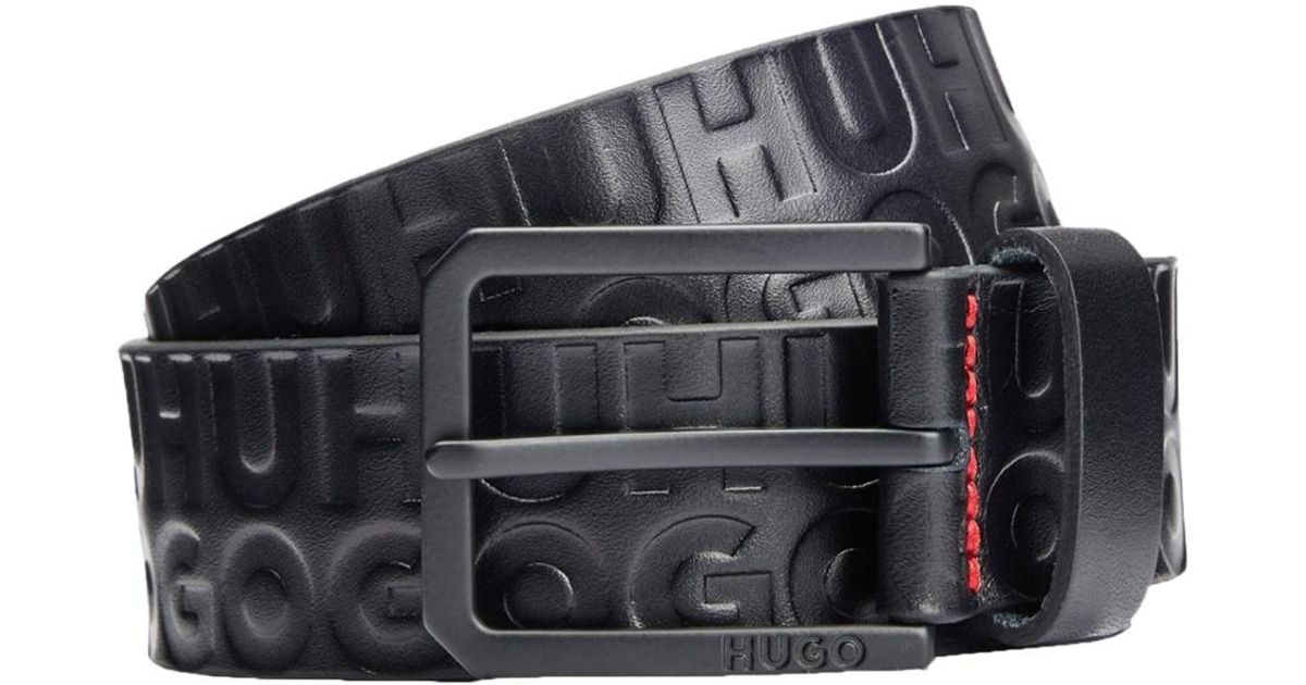 BOSS Pattern Belt for Men | Lyst