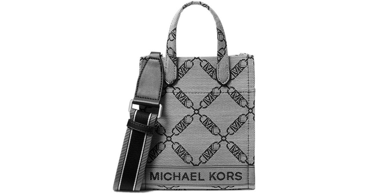 MICHAEL Michael Kors Gigi Satchel Bag in Gray | Lyst