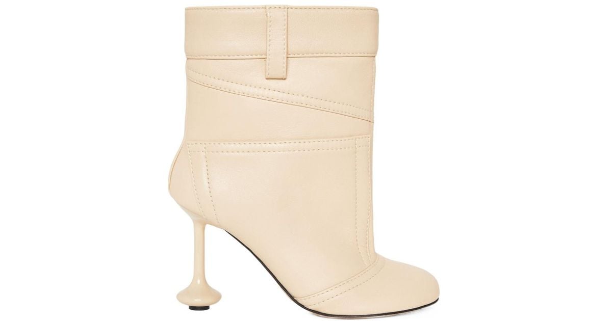 Loewe Toy Ankle Bootie in Natural | Lyst