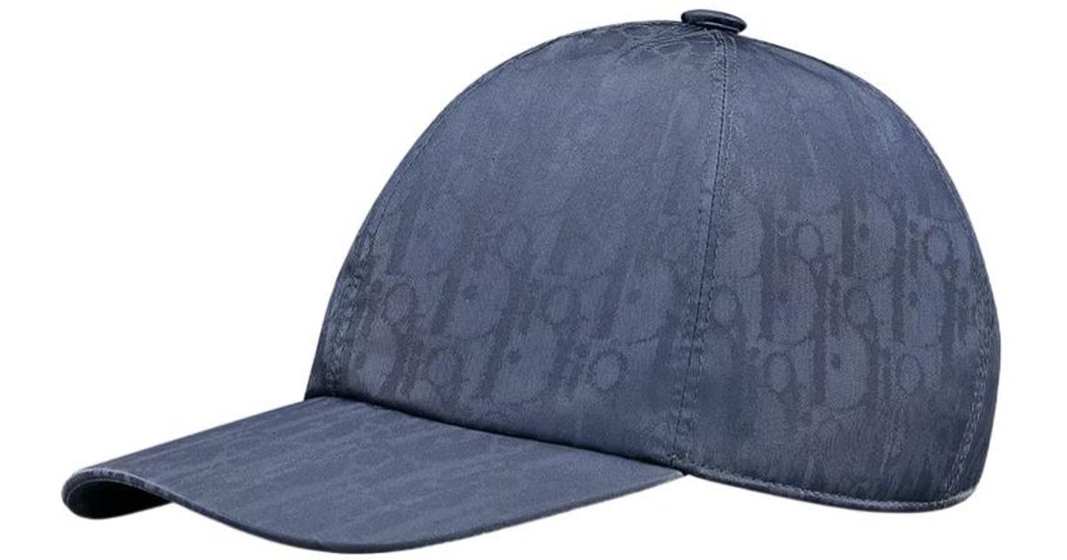 Dior Logo Baseball Hat in Blue | Lyst