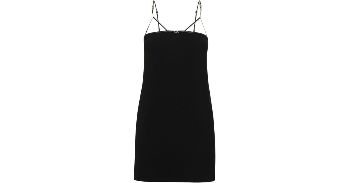 DSquared² Cut-Out Strappy Minidress in Black | Lyst