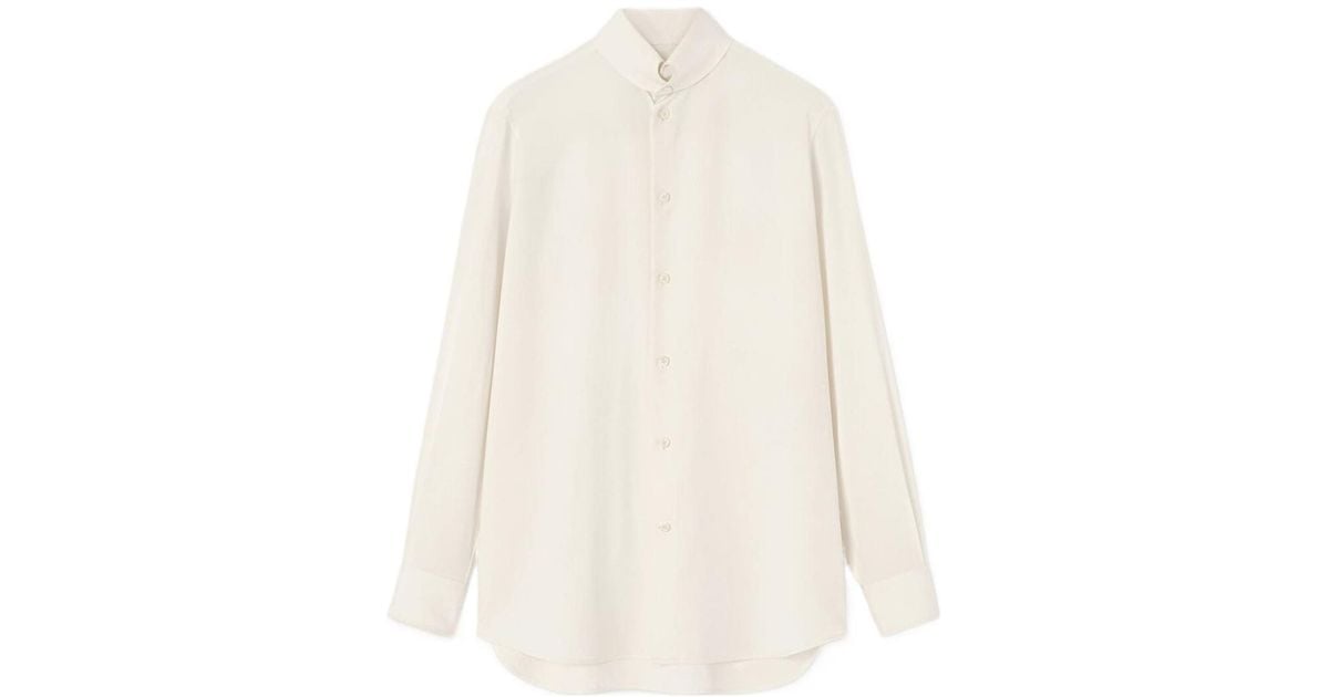 Loro Piana Thea Shirt in White | Lyst