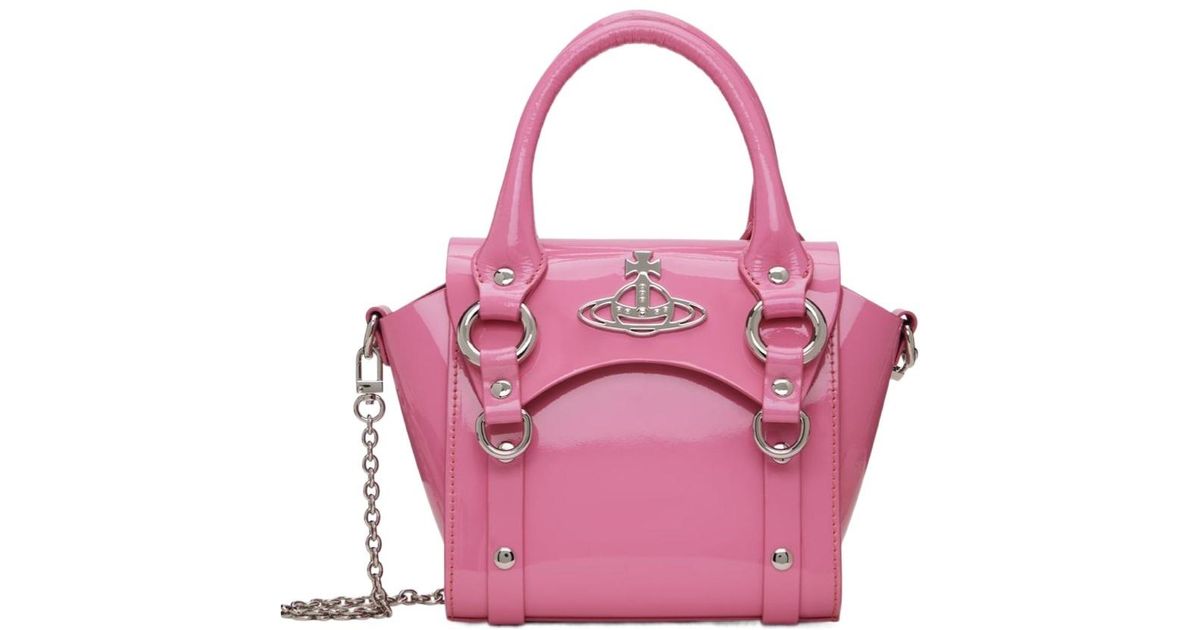 Vivienne Westwood Mini Betty Chain Bag in Pink | Lyst