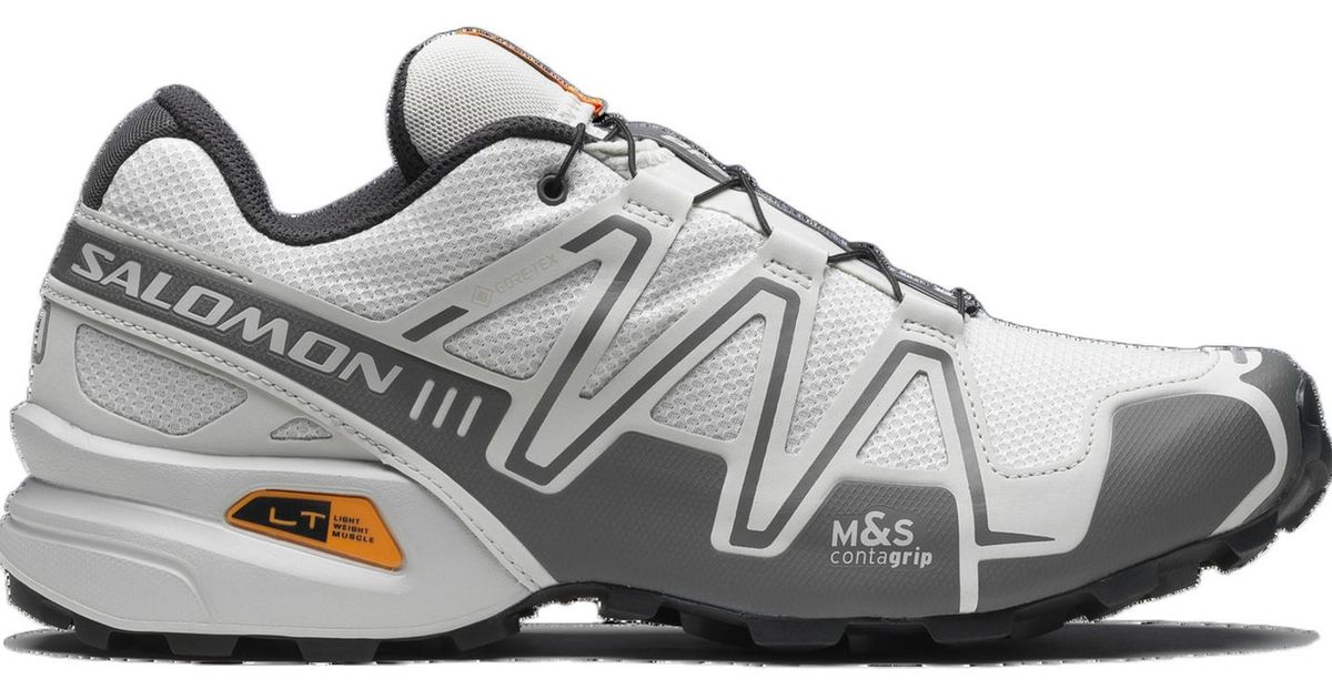 Salomon Lab Salomon Speedcross 3 Gore-Tex Lace-Up Sneakers in Grey for ...