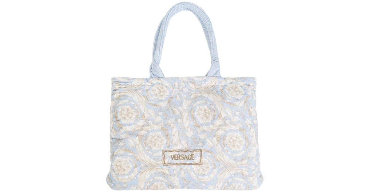 Versace Rectangular Handbag in White for Men | Lyst