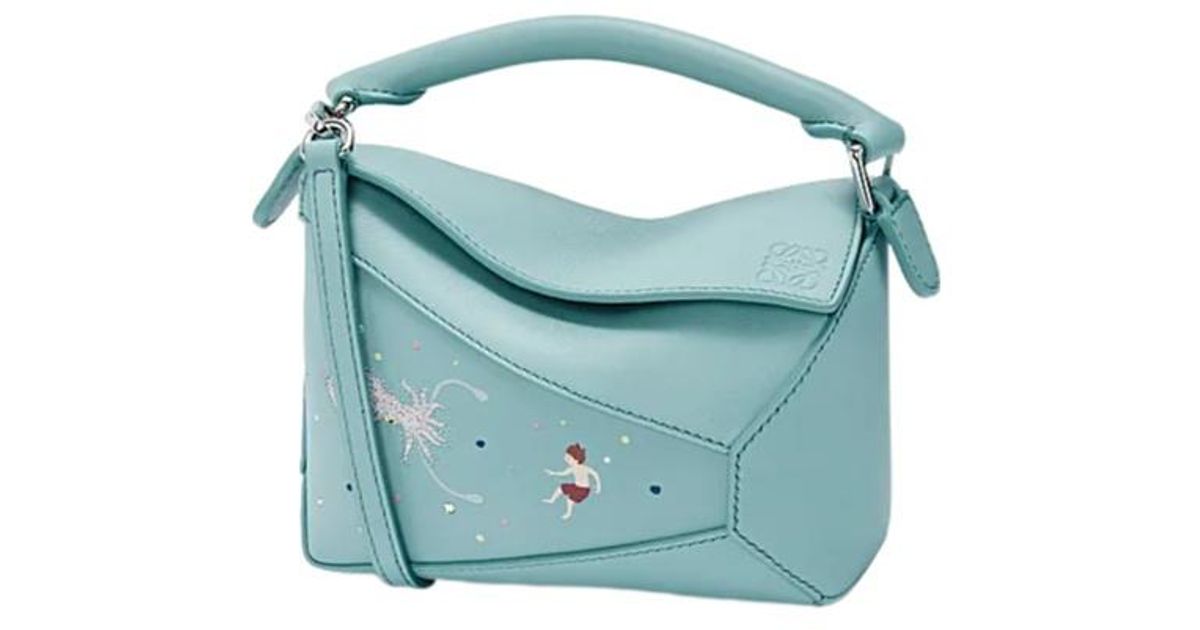 Loewe Squid Mini Puzzle Bag in Blue | Lyst
