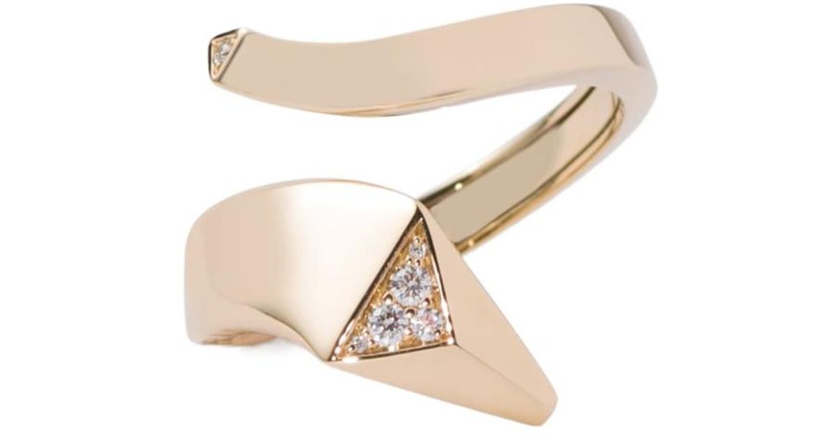 Prada Eternal Snake Mini Ring in White for Men | Lyst