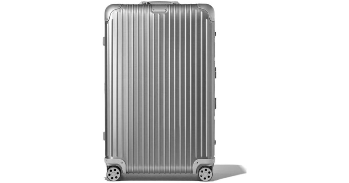 RIMOWA Original Check-In L Drawbar Box in Gray for Men | Lyst
