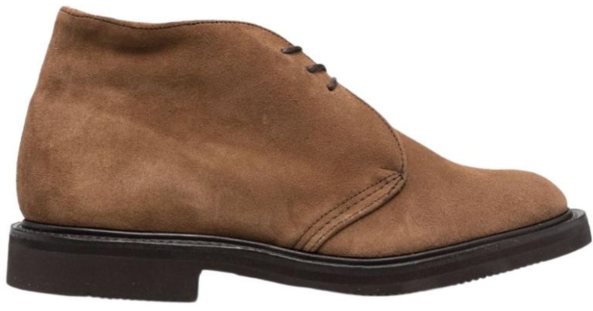 Tricker's Aldo Suede Ankle Boots in Brown for Men | Lyst
