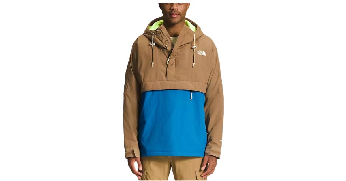 The North Face Colour-Block Long-Sleeved Jacket in Blue for Men | Lyst UK