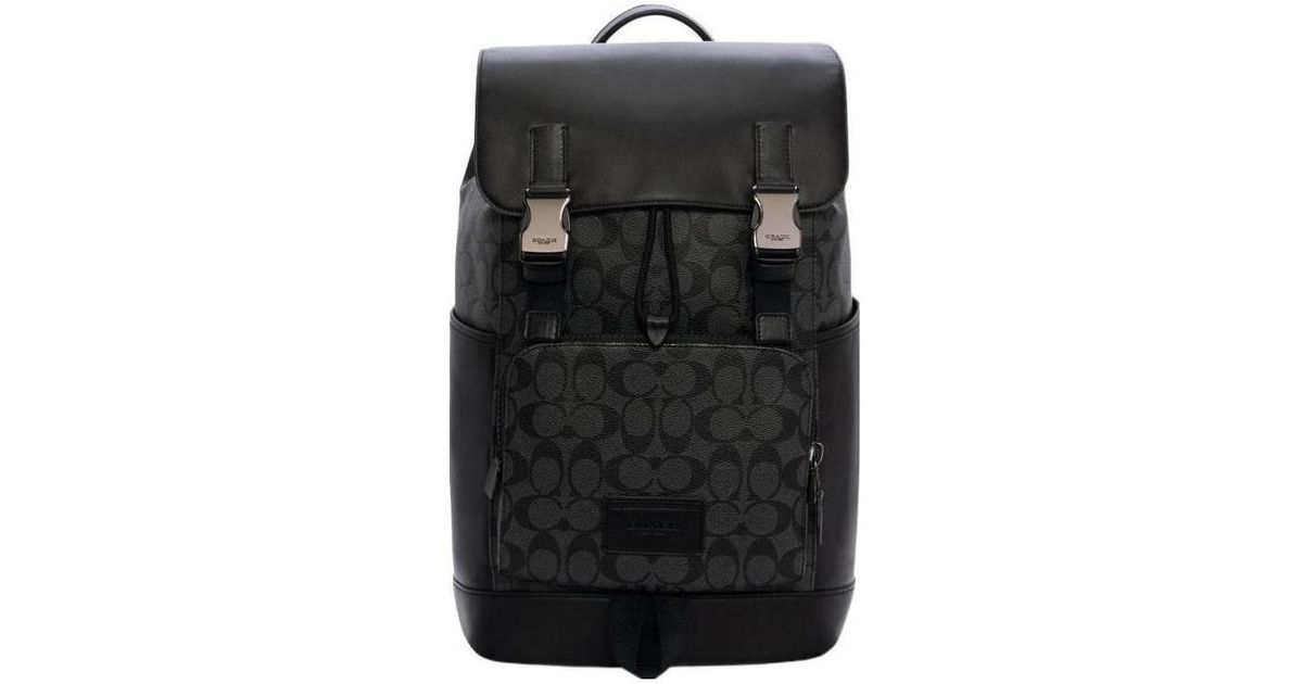 COACH Classic Rucksack in Black for Men | Lyst