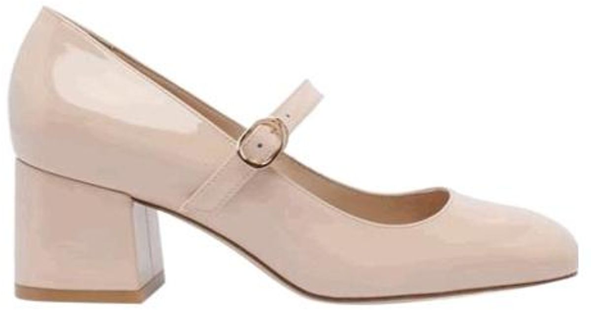 Stuart Weitzman Chunky High Heels in Pink | Lyst