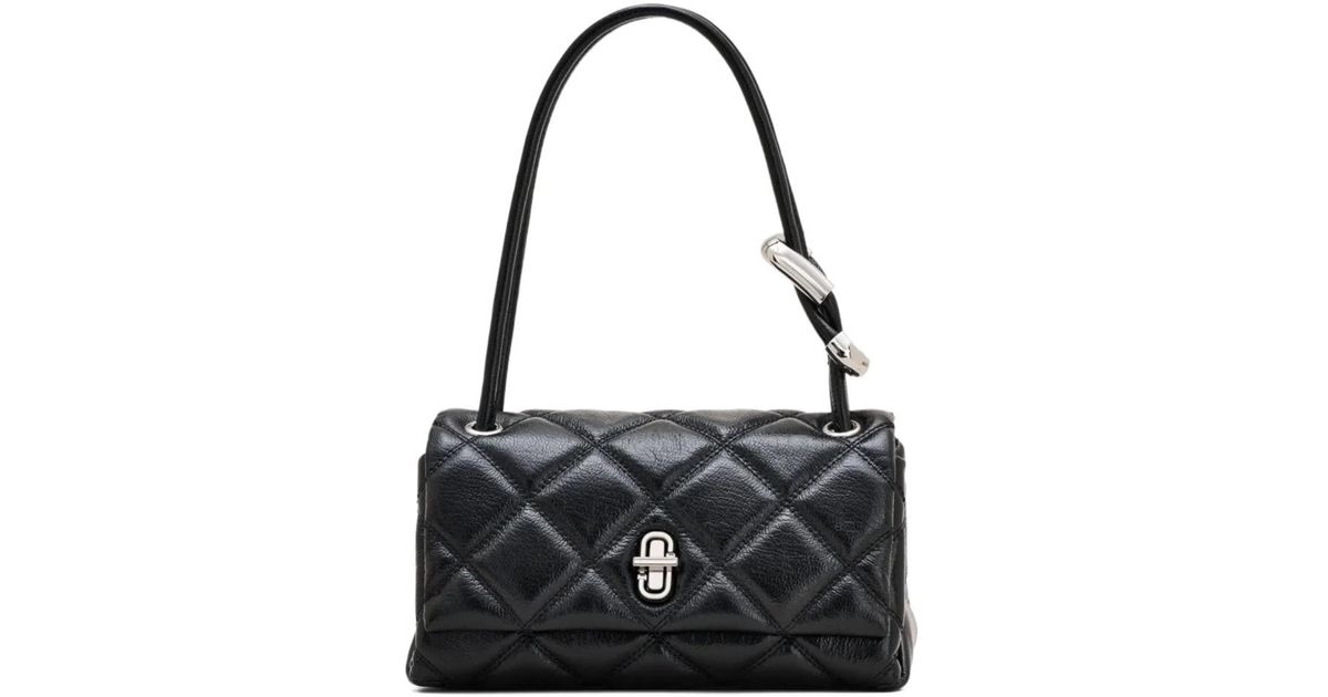 Marc Jacobs Quilted Mini Backpack in Black | Lyst