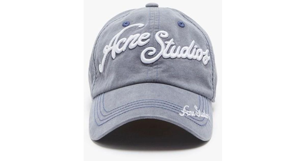 Acne Studios Bowler Cap in Gray for Men | Lyst