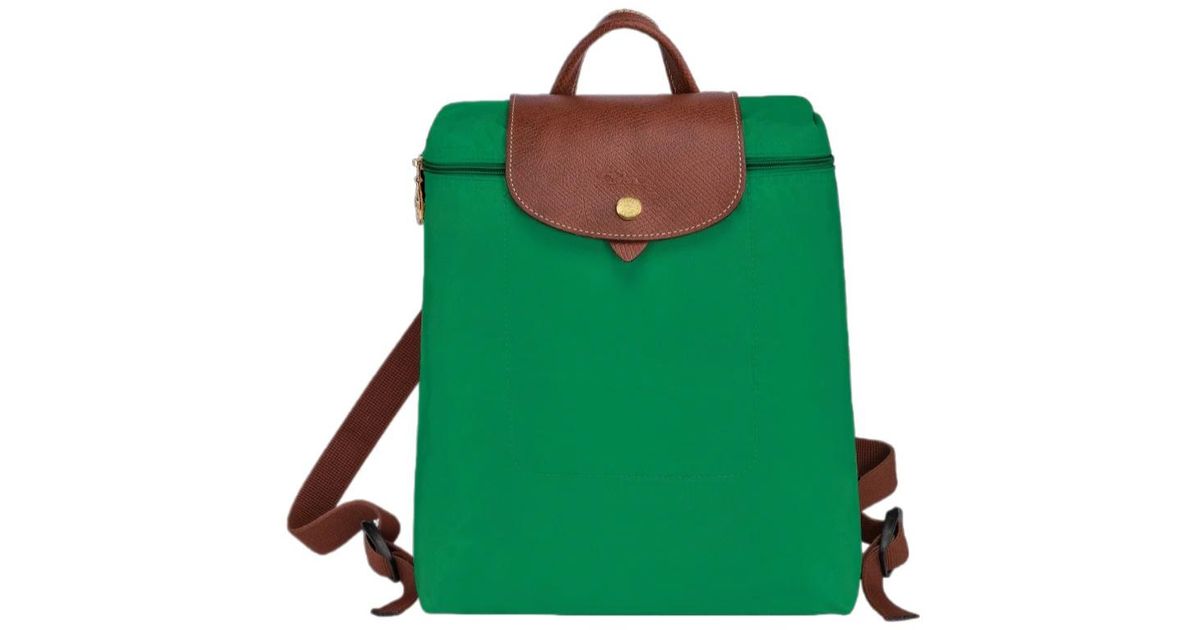 Longchamp Le Pliage Original M Backpack in Green | Lyst