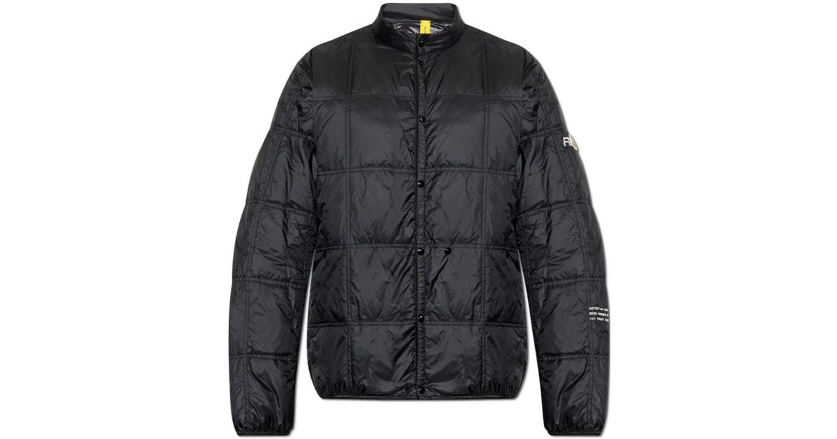 Moncler X Frgmt Jayel Button-Up Padded Jacket in Blue for Men | Lyst