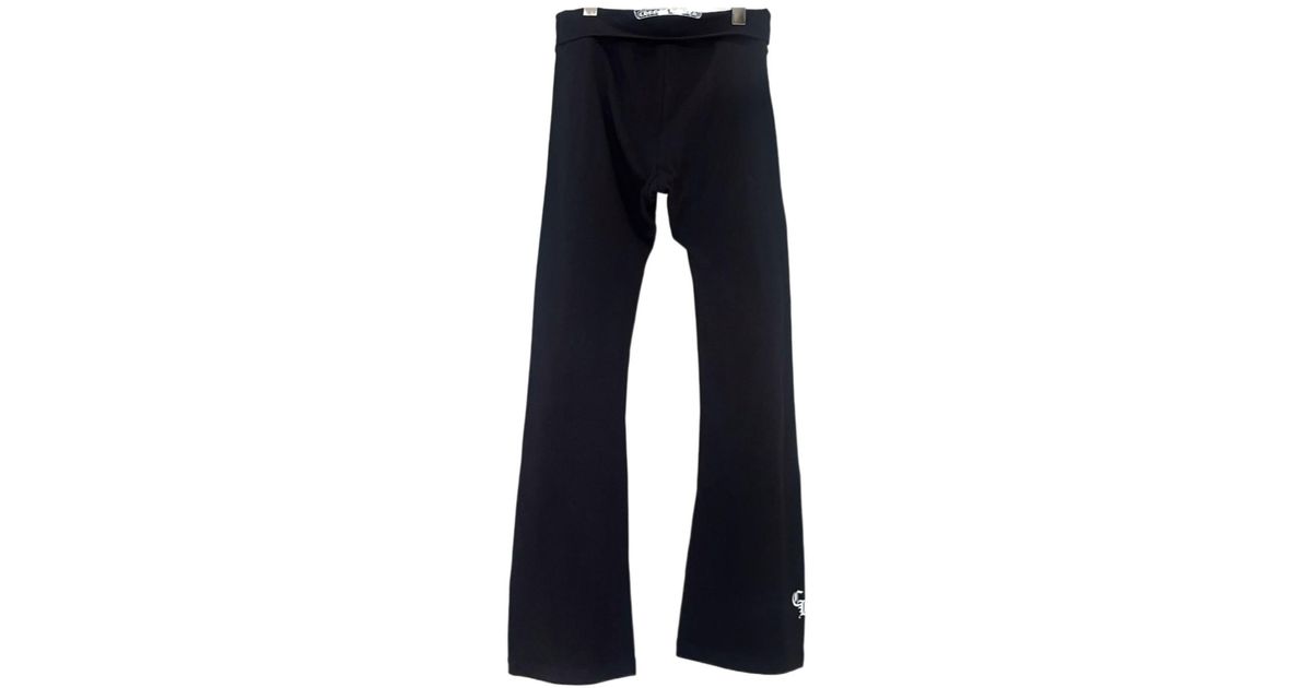Chrome Hearts Patterned Yoga Pants in Blue for Men | Lyst