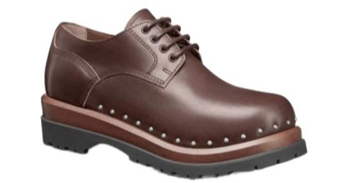 Dior Cape Town Derby Shoe in Brown for Men | Lyst