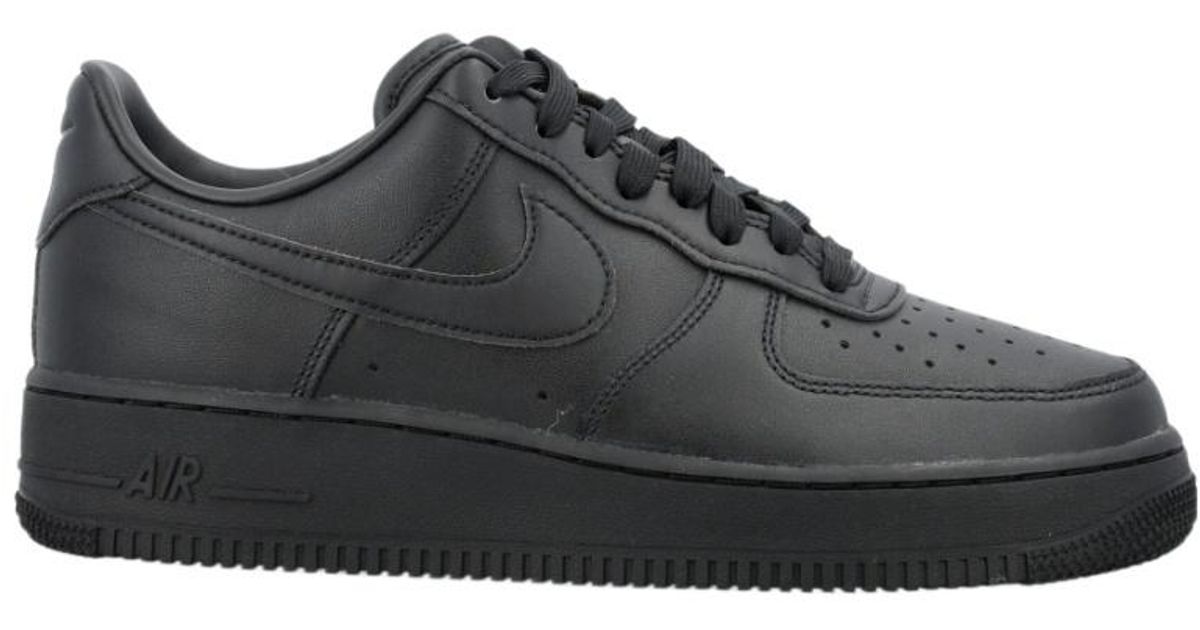 Nike Air Force 1 '07 Low-Top Sneakers in Black for Men | Lyst