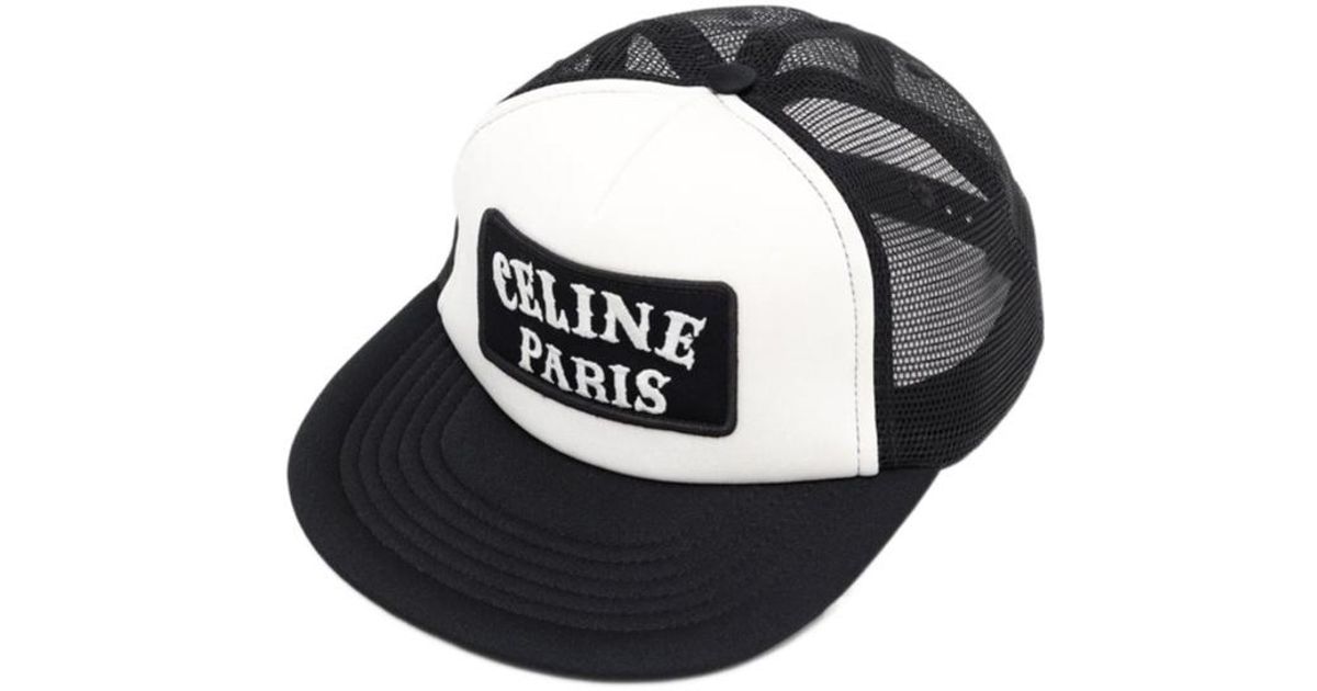 Celine Us Cap in Black for Men | Lyst