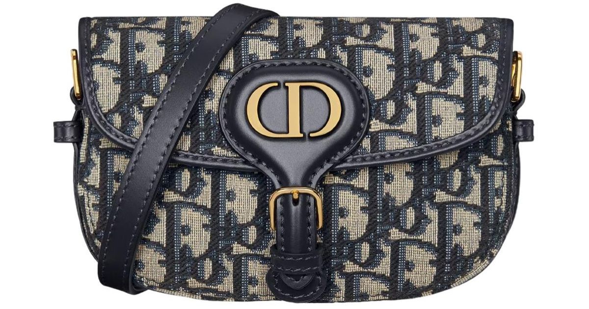 Dior Mini Bobby Shoulder Bag in Black | Lyst