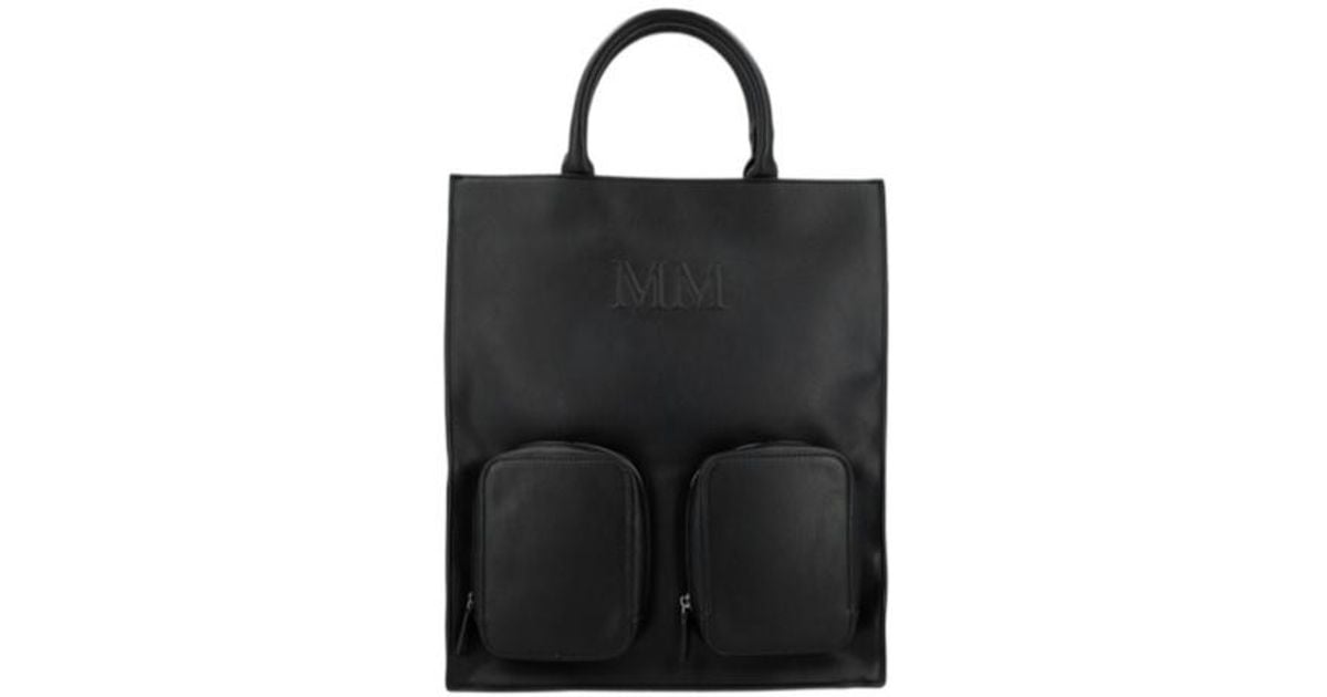 Max Mara Rectangular Handbag in Black | Lyst